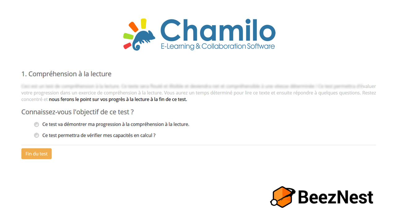 Comment Chamilo LMS booste la fluence avec son outil de compréhension à la lecture ? | BeezNest