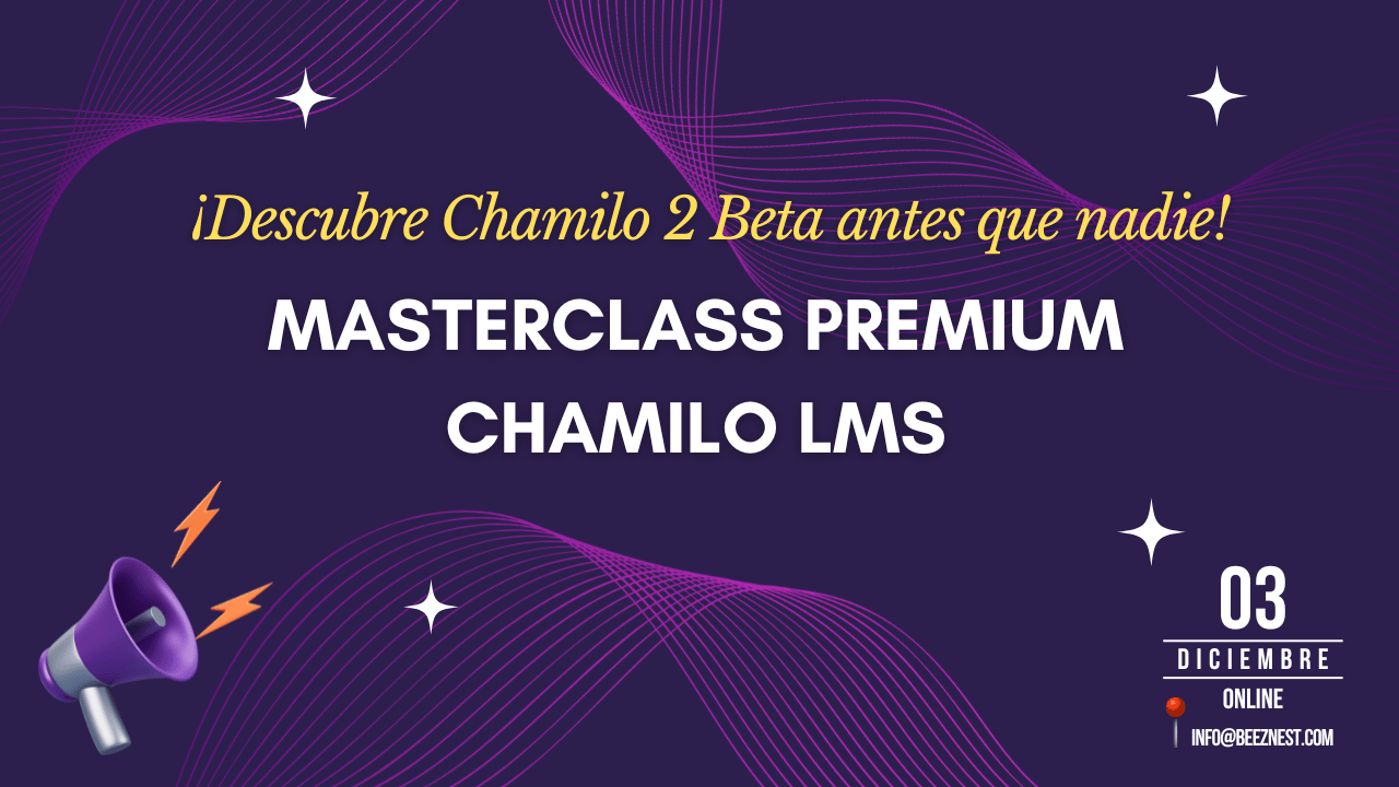 Masterclass online premium: descubre Chamilo 2 Beta con su creador ...